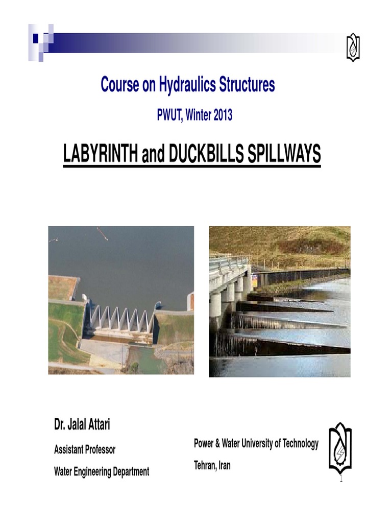 10.labyrinth & Duckbill | PDF | Spillway | Dam