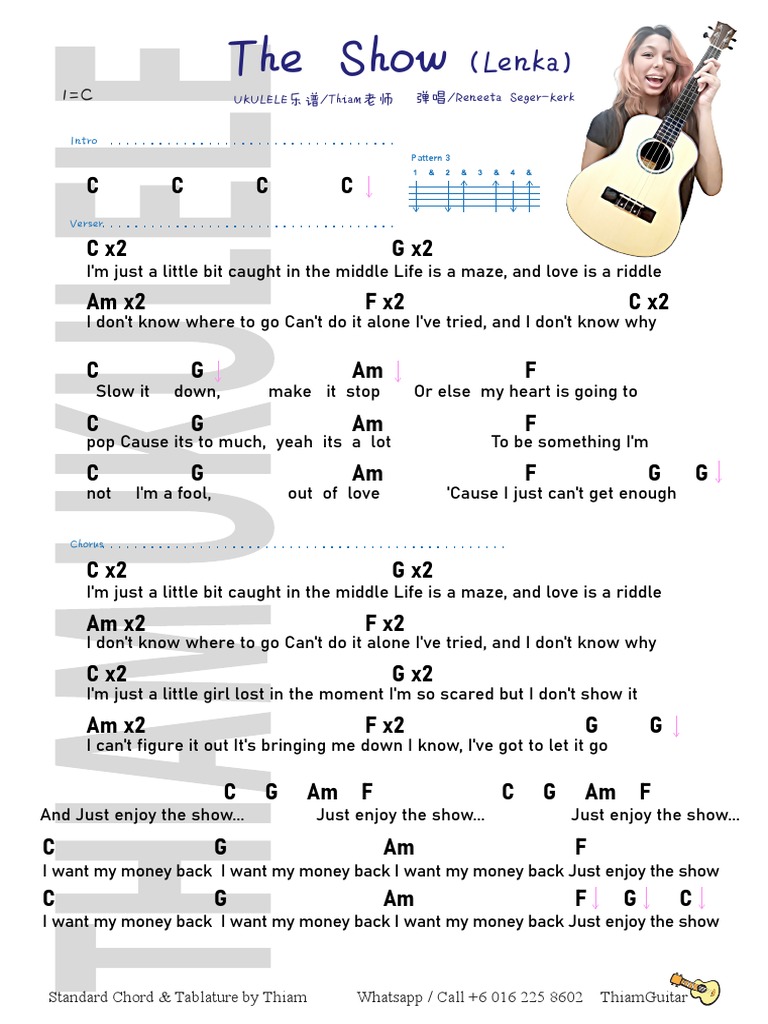 The Show - Ukulele | PDF