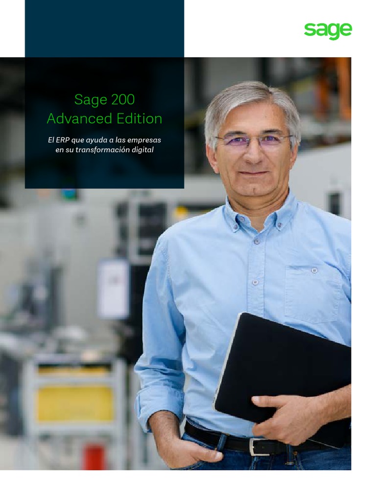 Folleto Sage 200 Advanced Edition | PDF | Contabilidad | Planificación ...