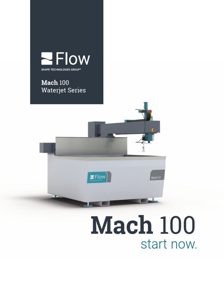 Flow Mach100 Brochure | PDF | Secondary Sector Of The Economy ...