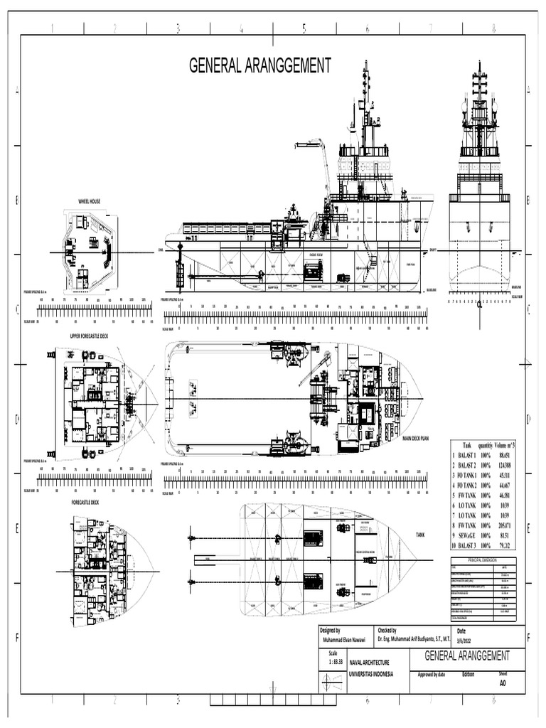 TMK 2_General Aranggement_Muhammad Elvan Nawawi_2006577044 | PDF ...
