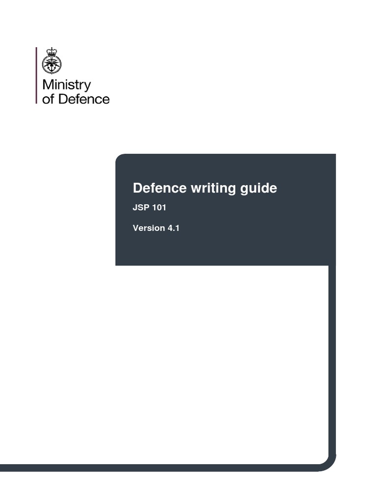Defence writing guide | PDF | Acronym | Comma