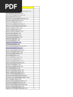 1000 Email Addresses List PDF | PDF