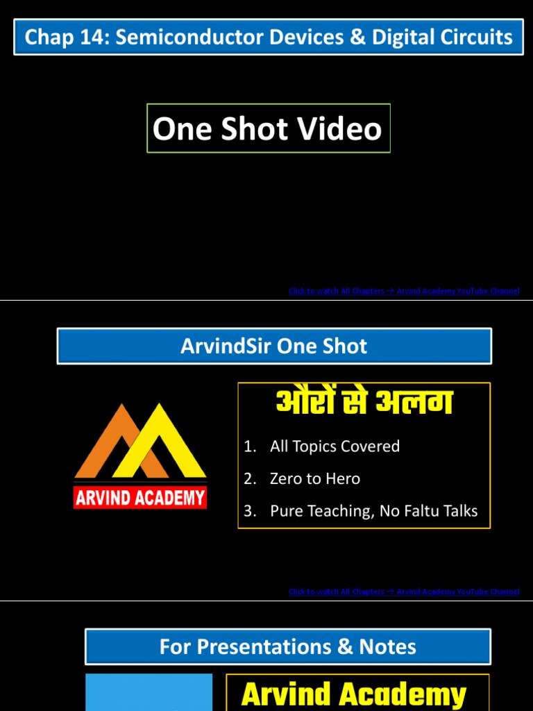 Chap 14P Semiconductor Devices & Digital Circuits Arvind 2023 | PDF ...
