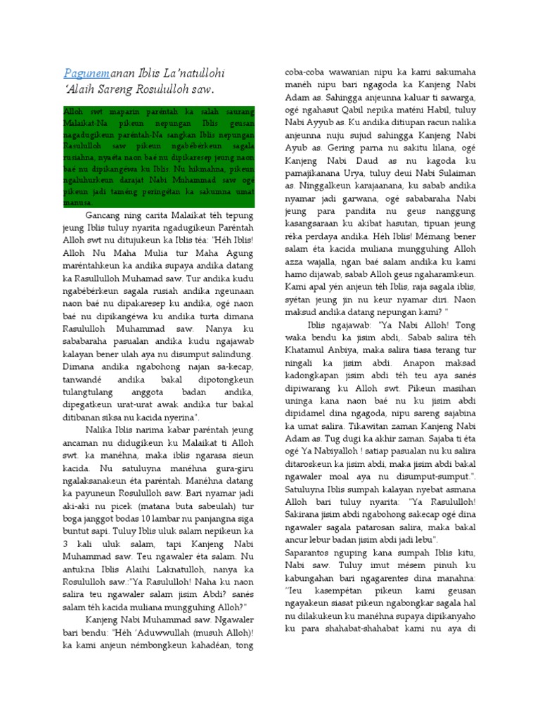 Iblis | PDF
