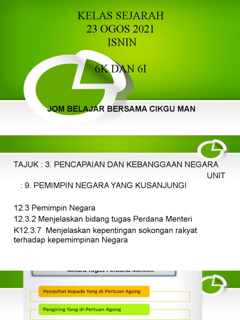 Prsentation Sejarah 23 Ogos THN 6k 6i | PDF