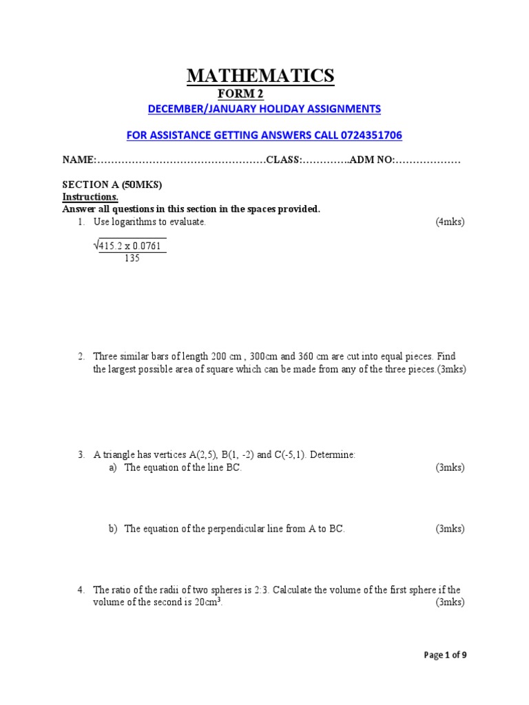 MATHS QN | PDF | Triangle | Area