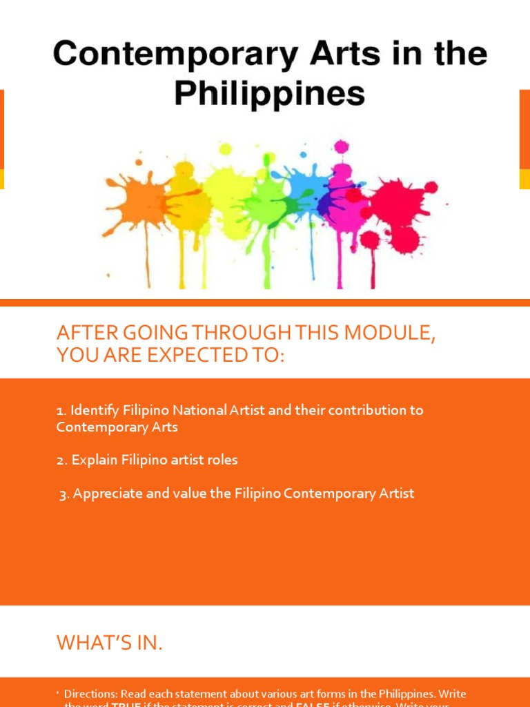 Contemp. Arts Module 4 | PDF | The Arts | Aesthetics