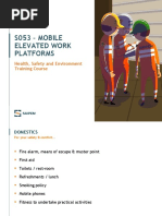 LSR Safe Mechanical Lifting Toolbox Talk | PDF | Occupational Safety ...