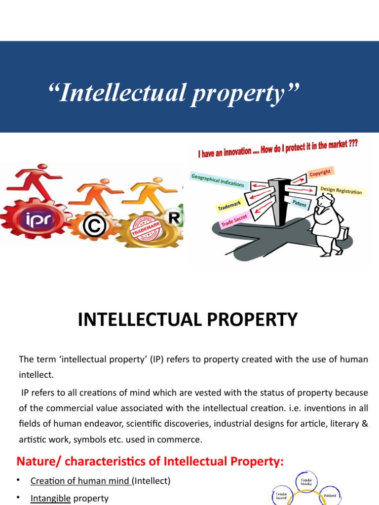 Unit 5 IP AND IPR Trademark Patent and Copyright | PDF | Patent ...