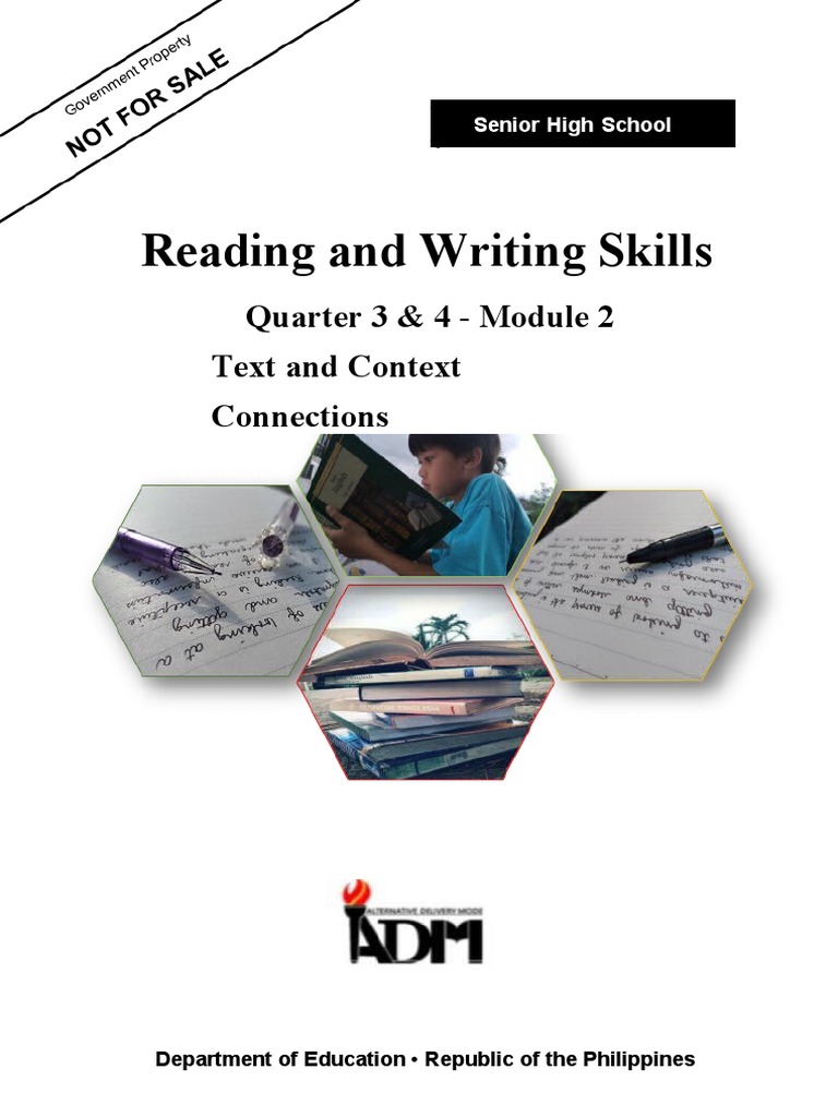 RAWS11 Q3 4 Mod2 Text and Context Connections v3 | PDF | Intertextuality | Hypertext