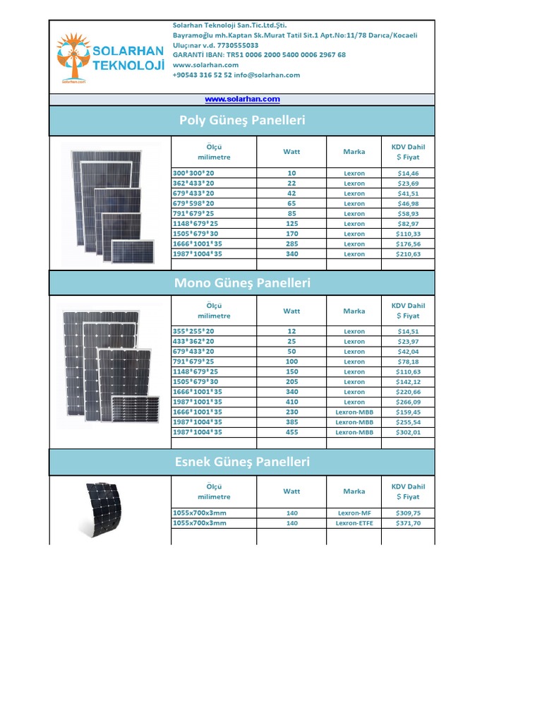 Fiyat | PDF | Electronics | Physical Quantities