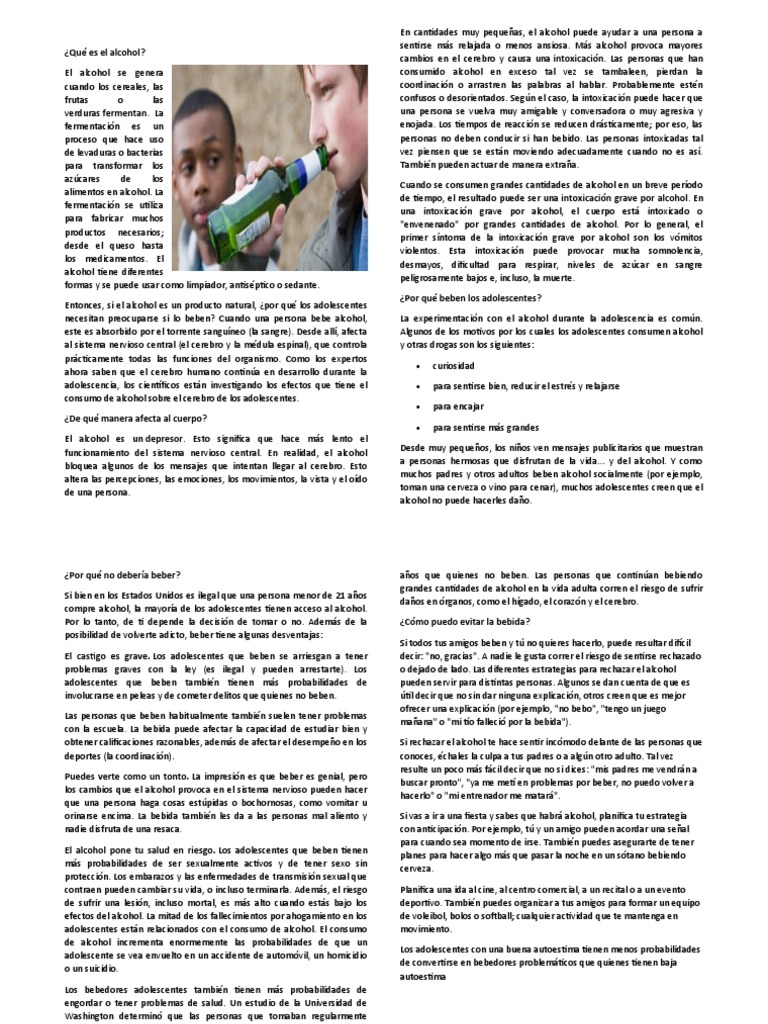 Qué es el alcohol | PDF | Fermentación