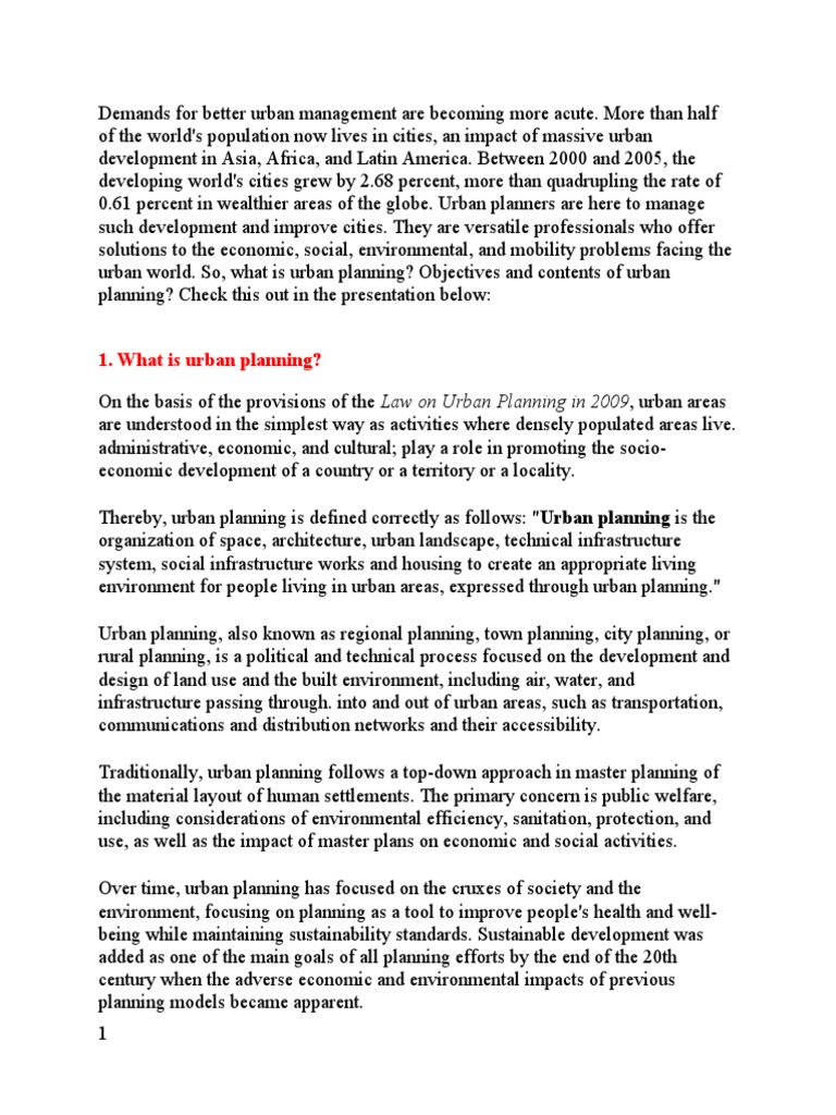 Urban Policies | Download Free PDF | Urban Planning | Economies