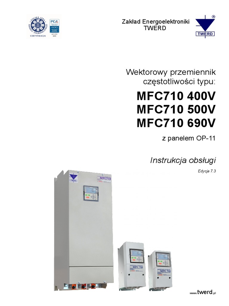 DTR mfc710 Op11 PL | PDF