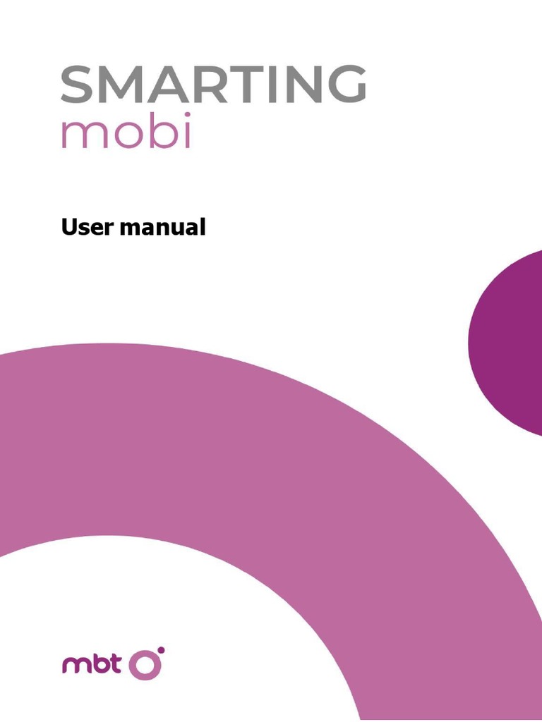 SMARTING Mobi User Manual | PDF | Installation (Computer Programs ...