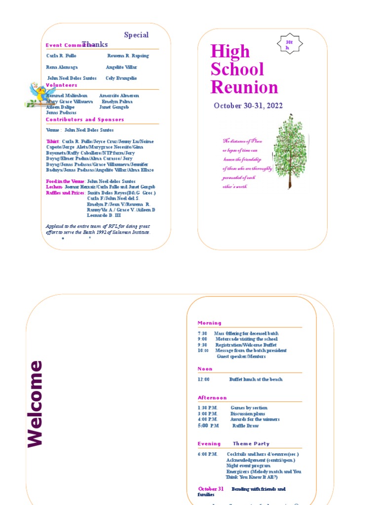 reunion-program | PDF
