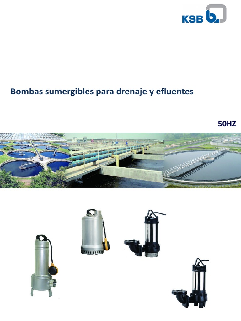 Bomba Sumergible Ama Cutter 50 HZ SC-1 | PDF