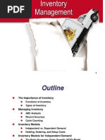 Inventory Management Notes | PDF | Inventory | Stocks