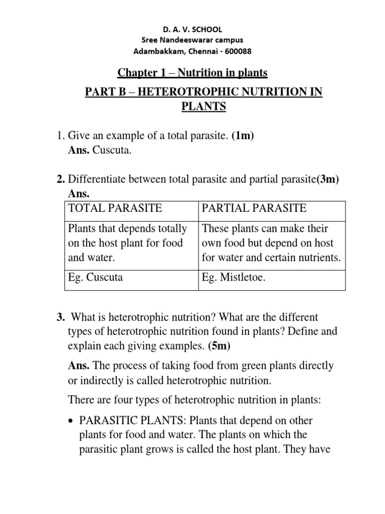 Class 7 Bio Heterotrophic Nutrition in Plants Part B New 1624717471 ...