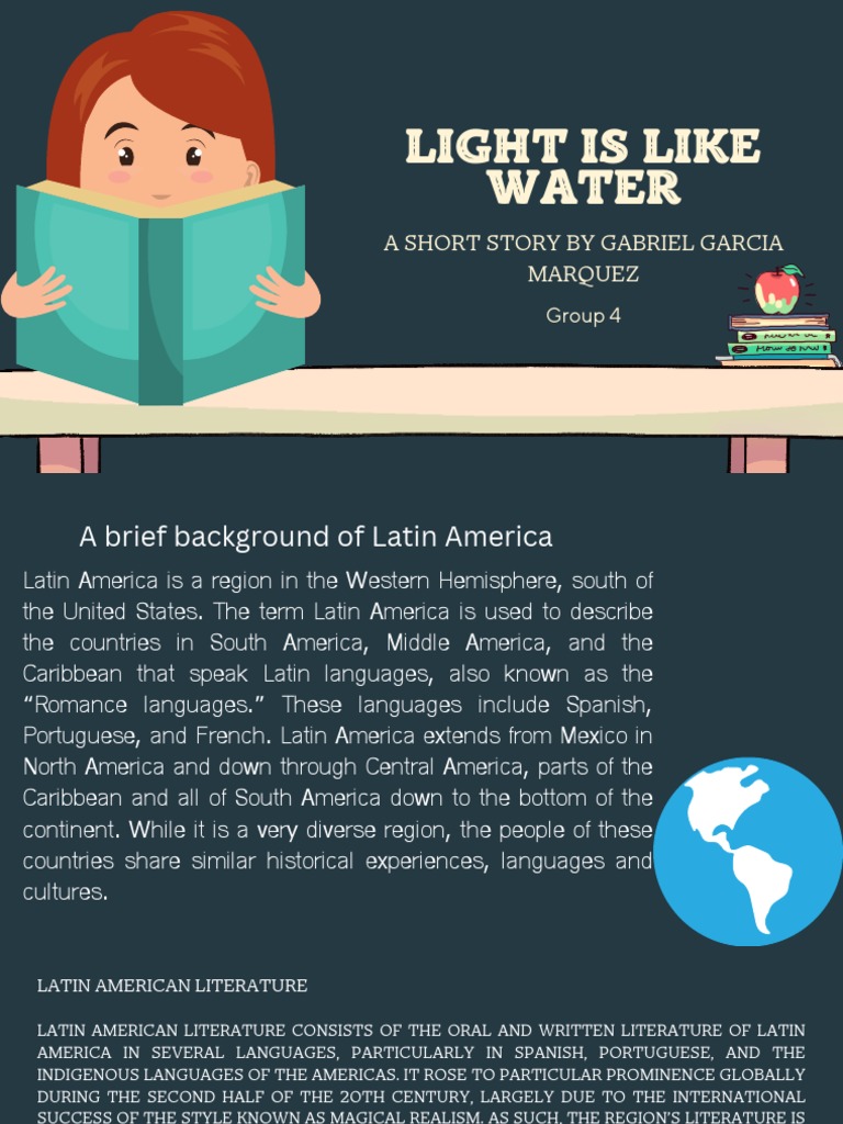 Light is Like Water: A Short Story | PDF | Latin American Literature ...