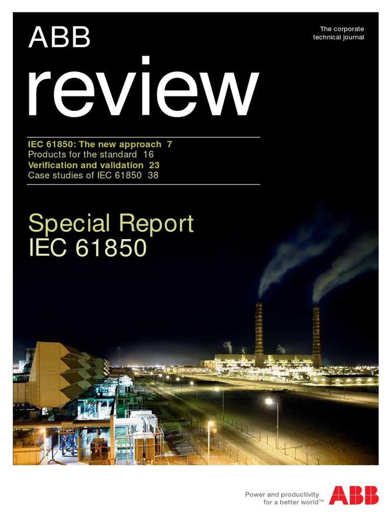 Abb SR Iec 61850 72dpi | PDF | Osi Model | Electrical Grid