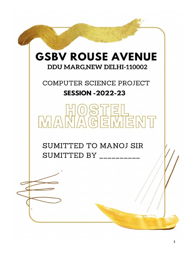 CBSE Class XII Project Certificate | PDF | Computer Program | Programming