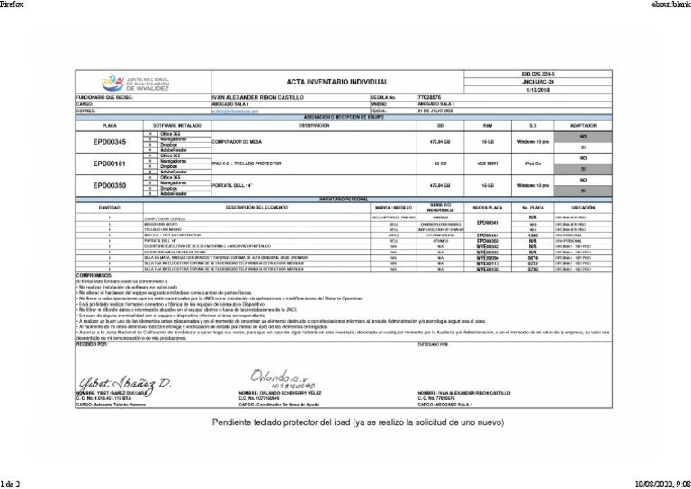 Ivan Alexander Ribon Castillo | PDF