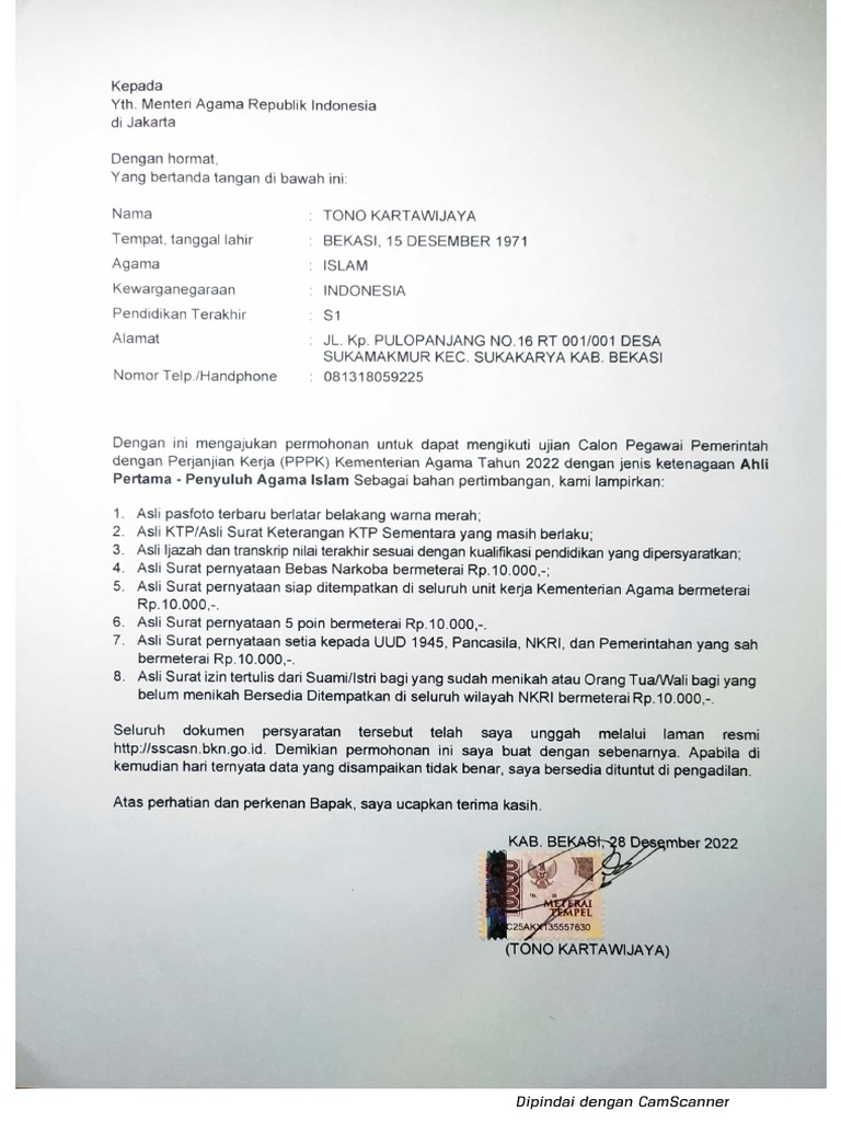 Surat KPD Kemenag | PDF