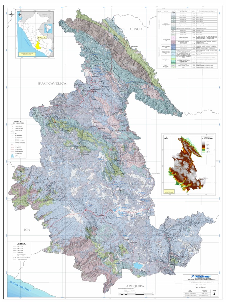 C070-Mapa 2 Litológico | PDF