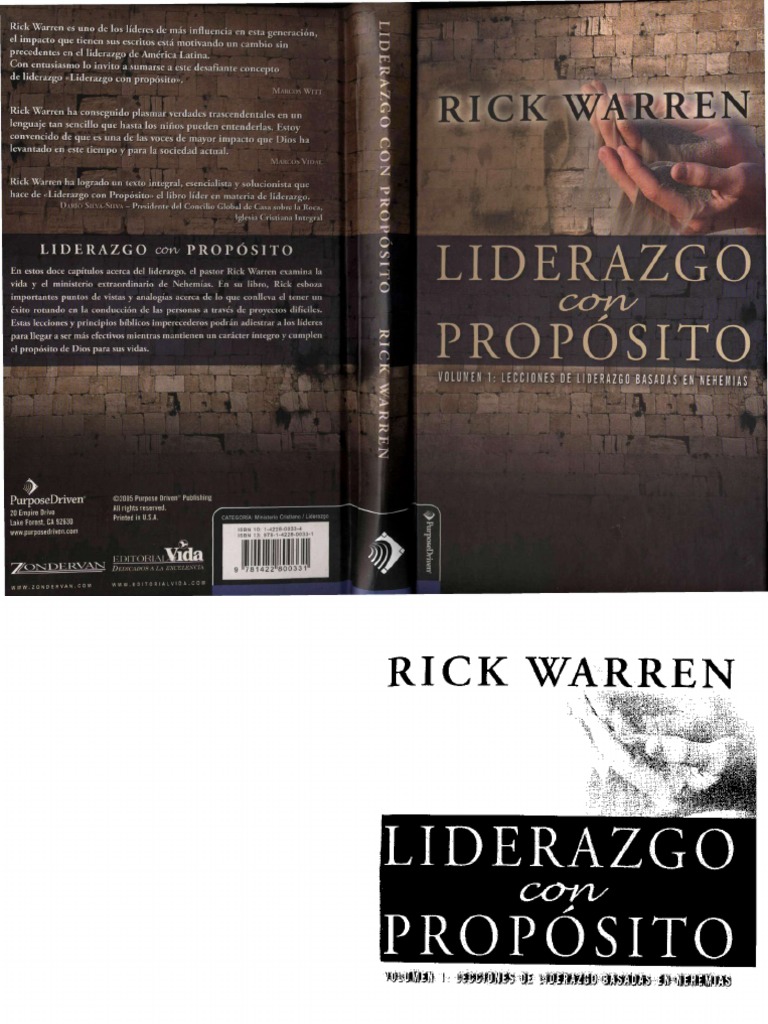 Liderazgo Con Proposito - Rick Warren | PDF