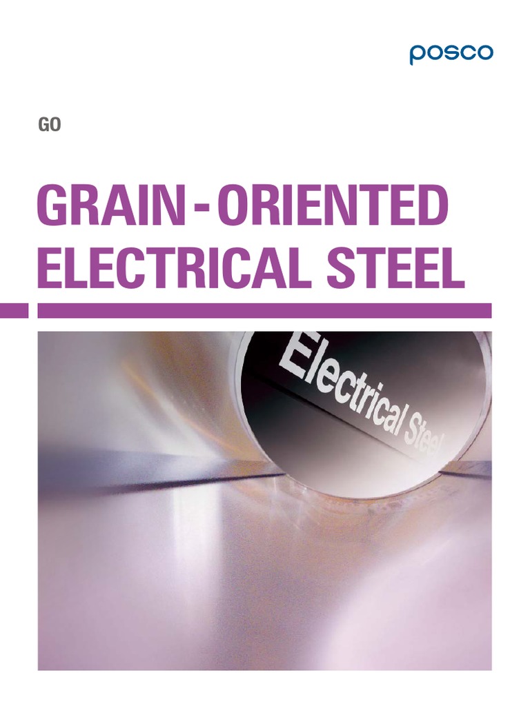 Grain-Oriented Electrical Steel | PDF | Steel | Rolling (Metalworking)