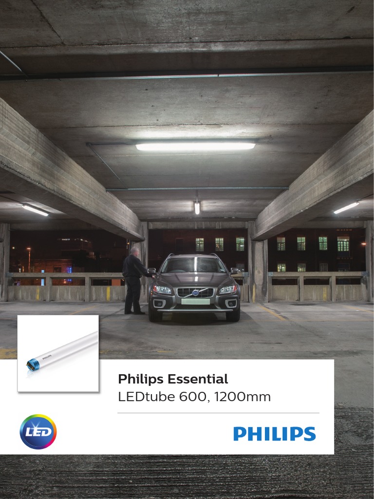 Essential Ledtube 600mm 1200mm | PDF | Fluorescent Lamp ...