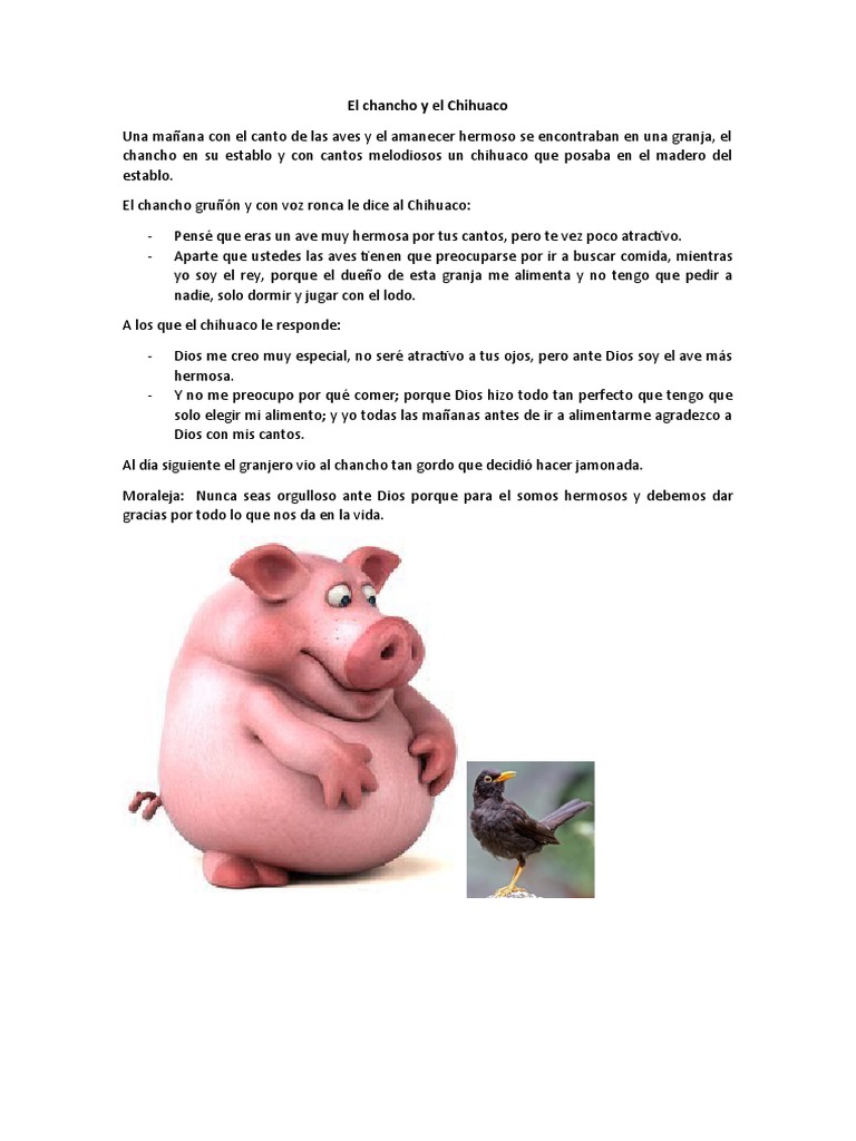 El Gato y El Ratón Fabula | PDF
