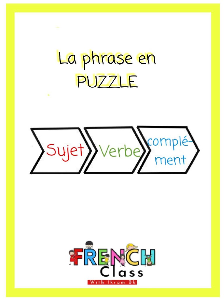La phrase en puzzle | PDF