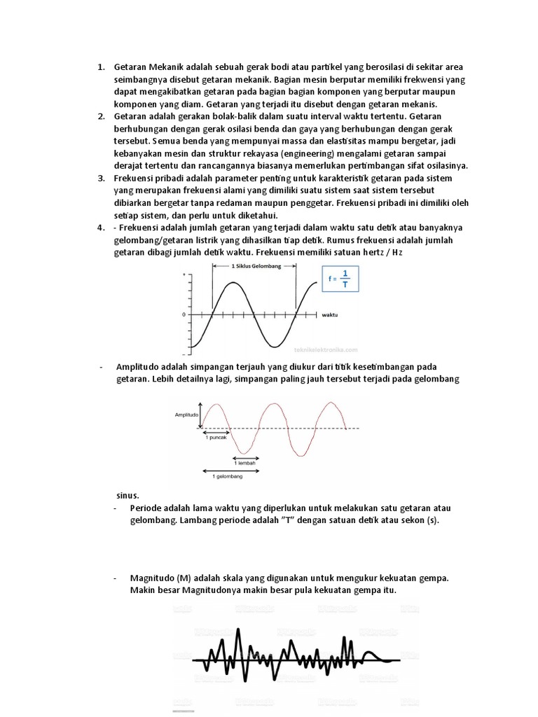 Getaran Mekanik | PDF