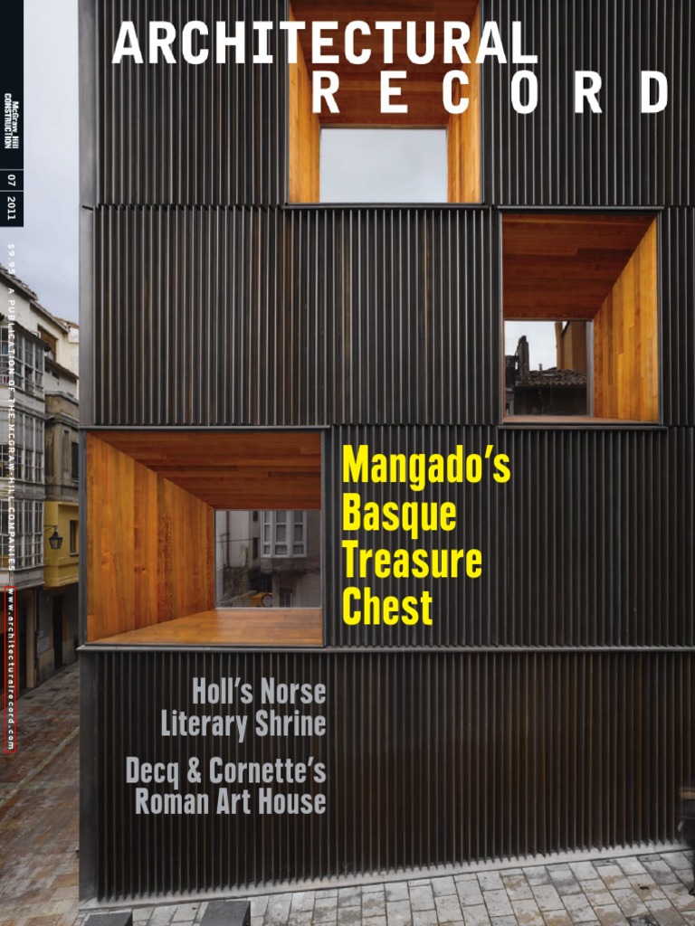 Architectural Record 2011-07 | PDF | Mail | Door