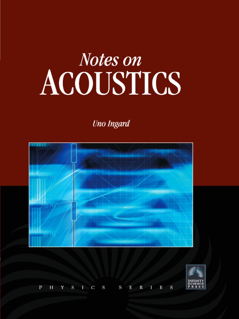 Notes On Acoustics - PDF | PDF
