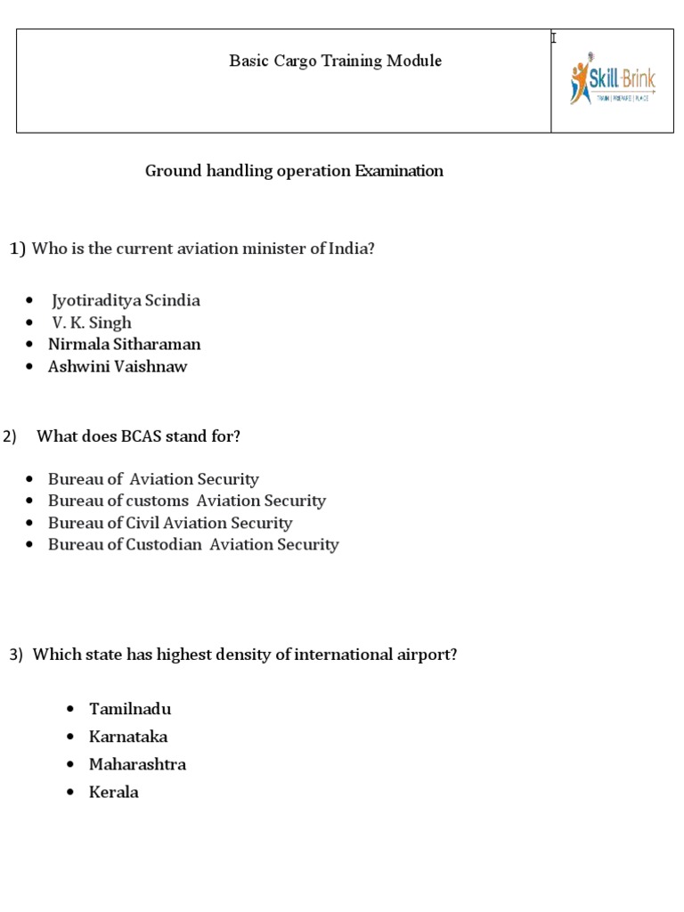 Ground Operations Examination: A Comprehensive Review of Key Aviation ...