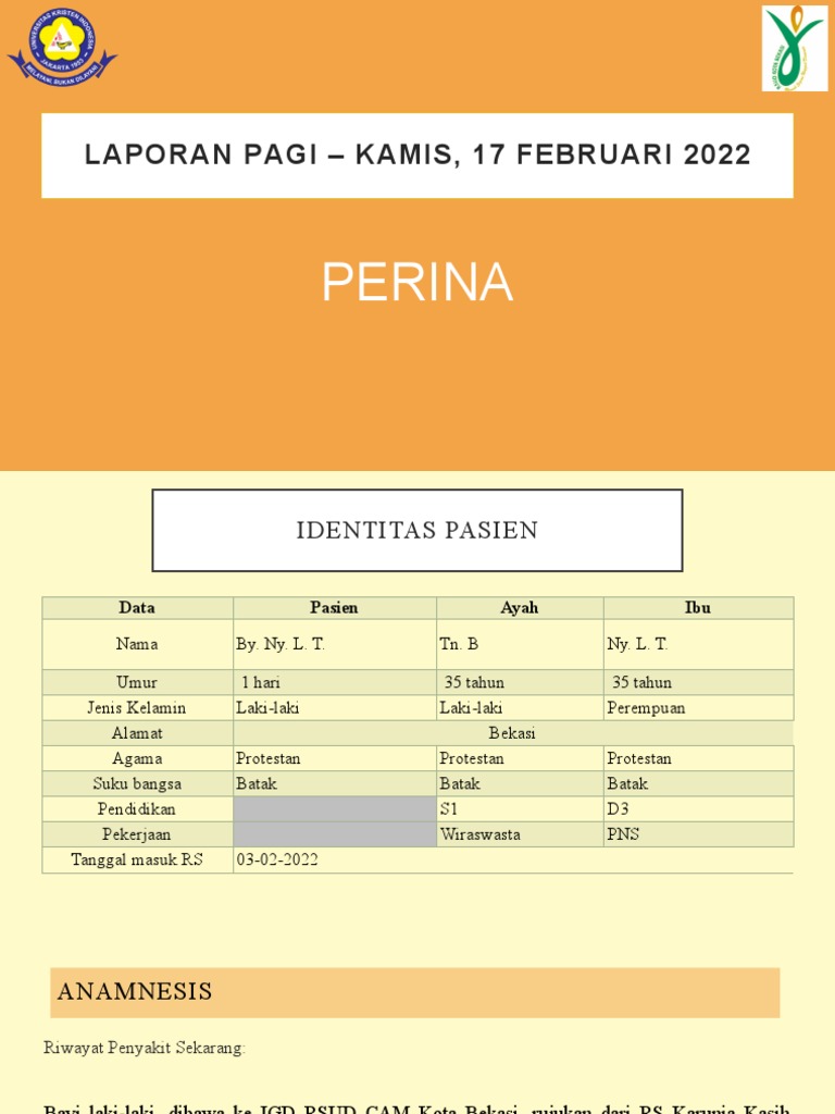 Laporan Pagi Perina Rabu, 15 Februari 2022 | PDF