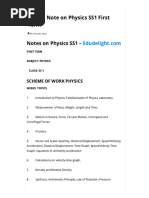 WAEC Physics Practical Questions and Answers 20232024 (Complete ...