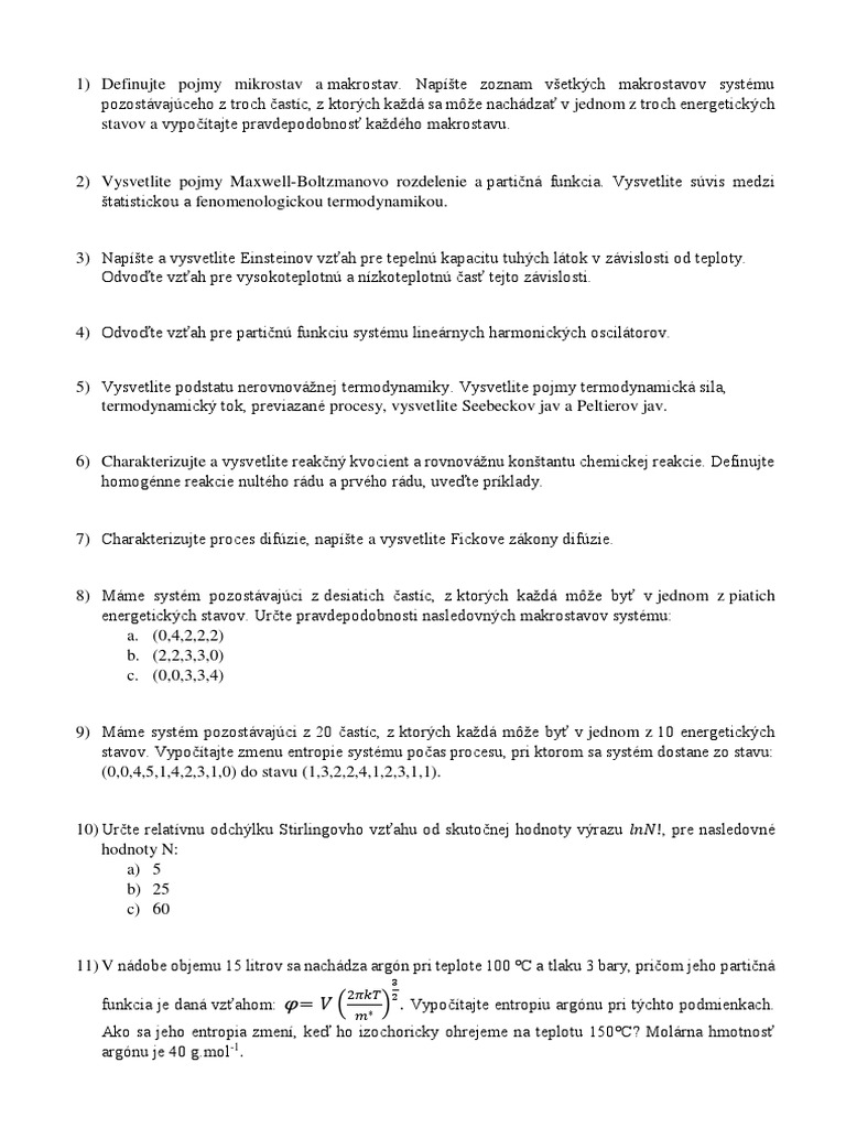 Otazky A Priklady - Cast 2 | PDF