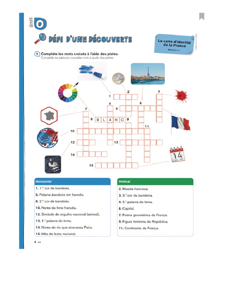 Ficha De Frances 7ano 1 Pdf