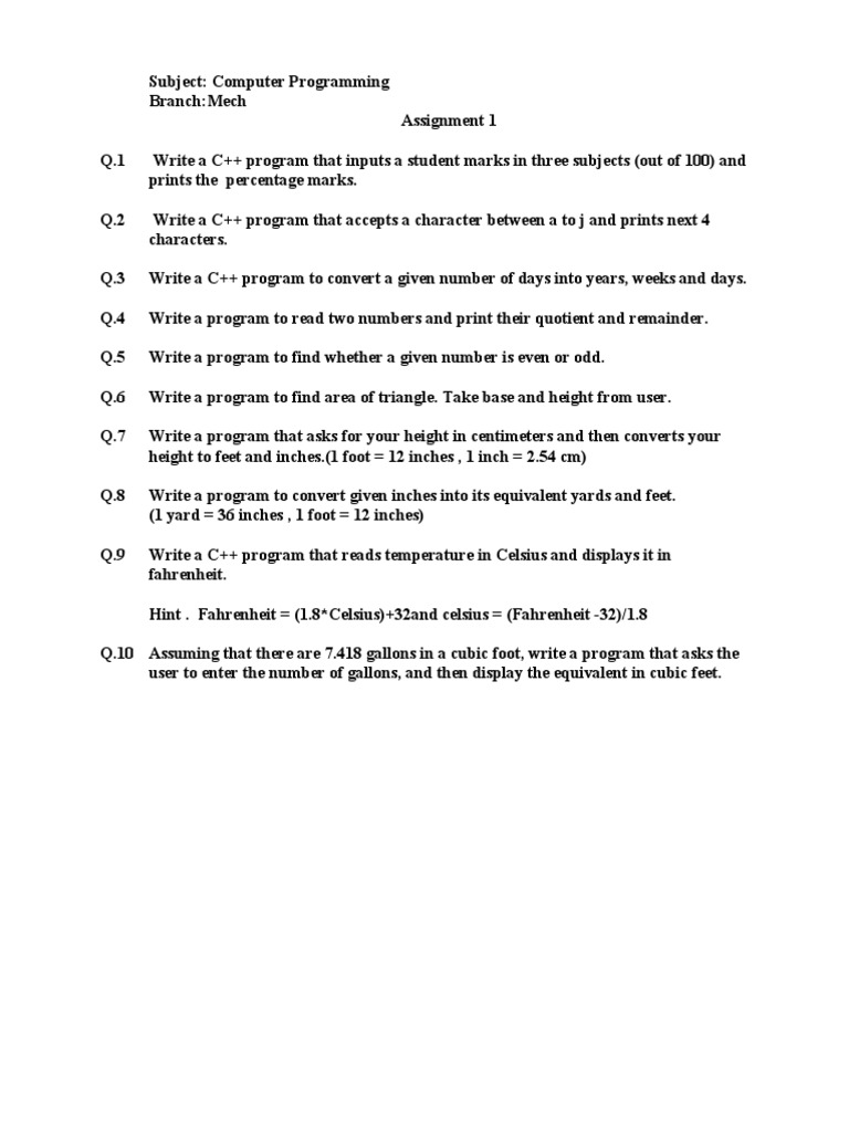 C Lab Assignment Pdf Matrix Mathematics Array Data Structure 