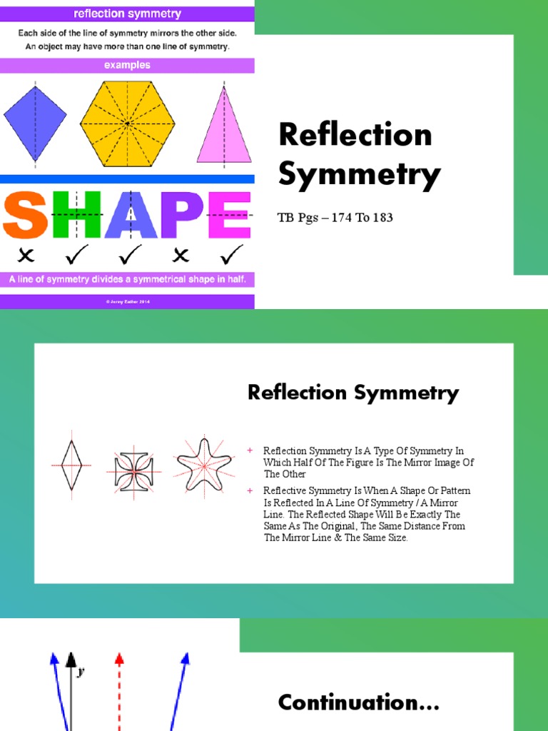 Reflection Symmetry | PDF
