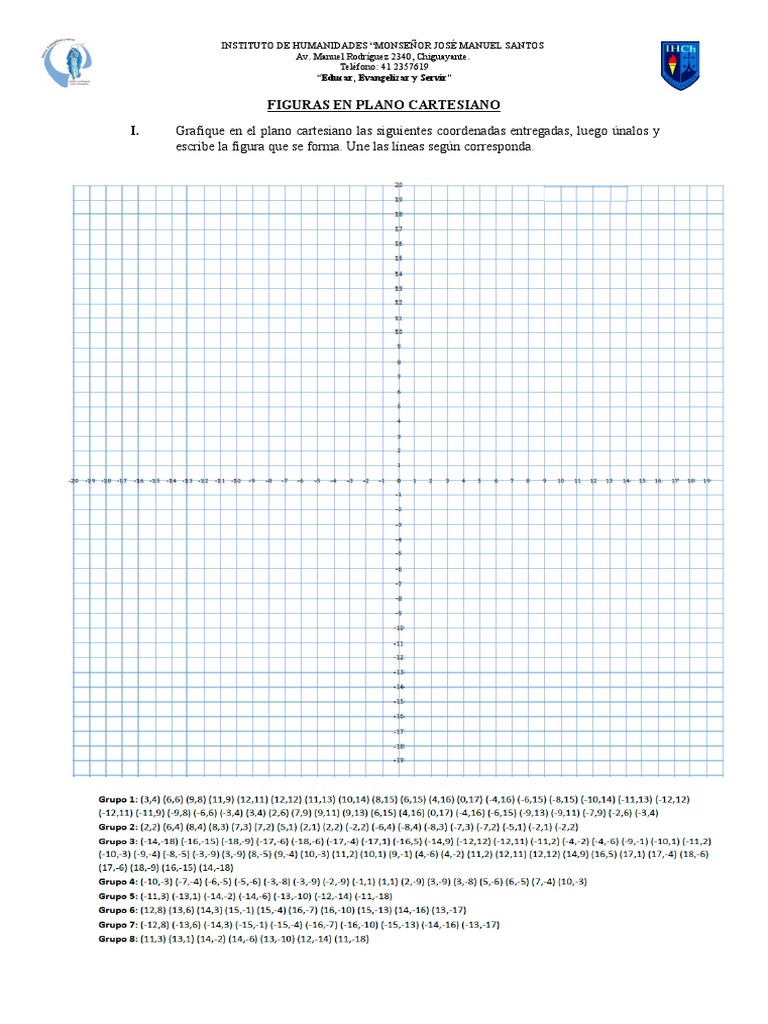 Figuras En El Plano Cartesiano Pdf