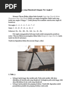 Not Angka Lagu Gundul Pacul | PDF