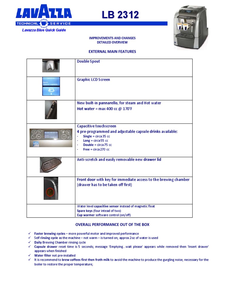 BLUE 2312 Startup Guide | PDF | Touchscreen | Computer Hardware
