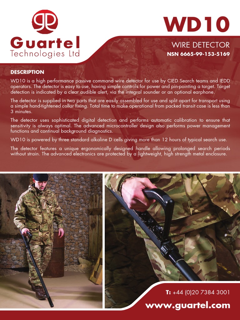 Guartel Data Sheet Wd10 | PDF | Wire | Loudspeaker