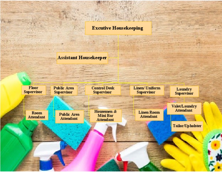 Housekeeping Organizational Chart | PDF